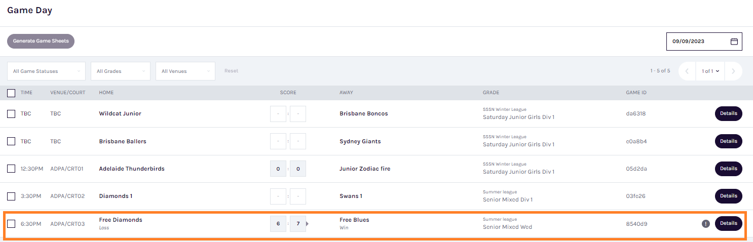 E-scoring – support.netball.com.au