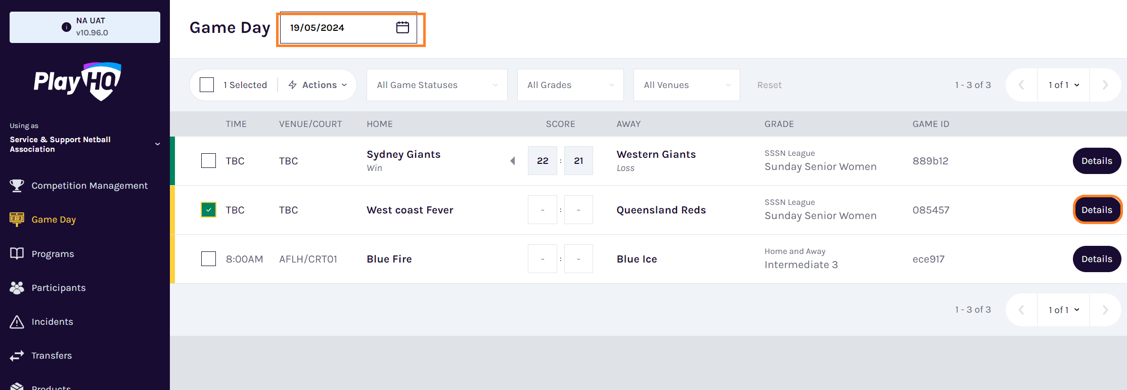 Basic vs Advanced Game Sheets – Netball Australia Support